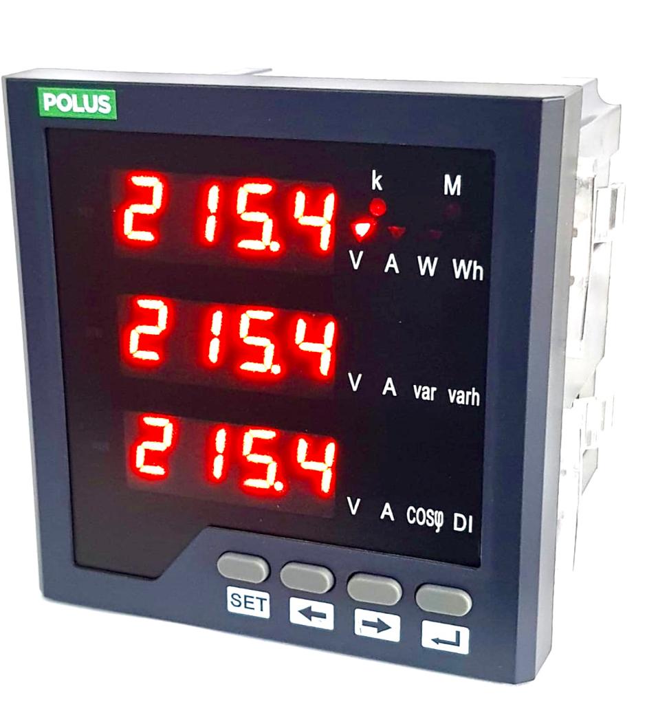Multimedidor Digital PL-M2 Alimentação 85…265Vca/cc Saida RS485, T. Max ...
